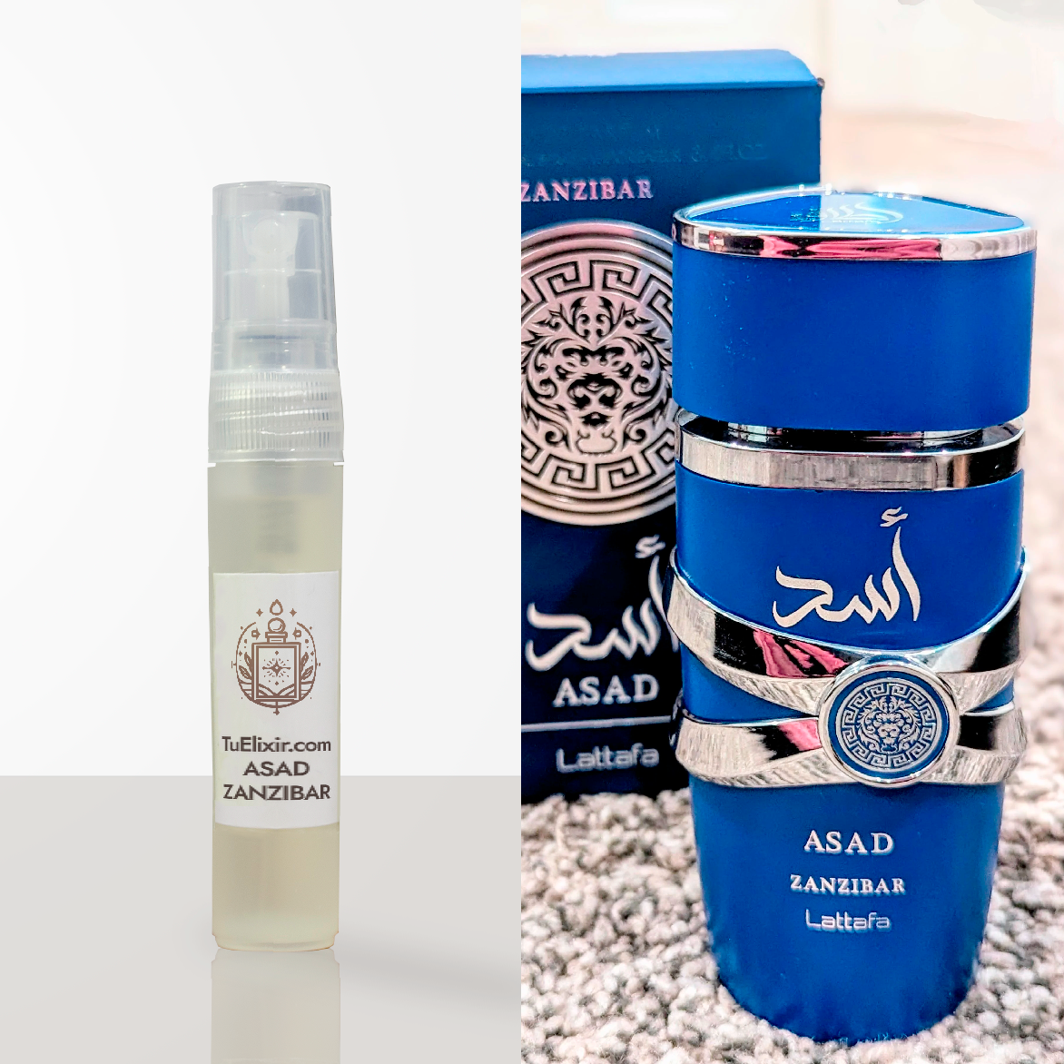 Perfume Asad Zanzibar - Lattafa (Muestra - Decant) - TuElixir.com
